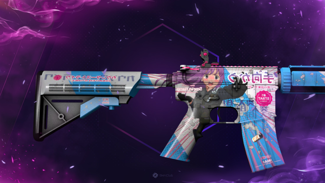 M4A4 | Temukau | Minimal Wear