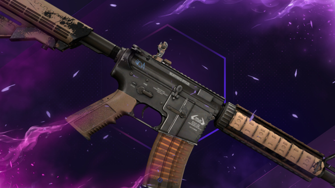 M4A4 | Poly Mag | Battle-Scarred