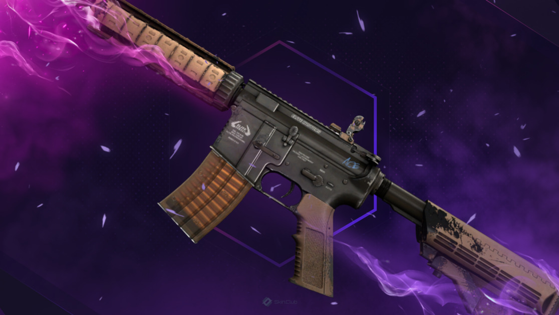 M4A4 | Poly Mag | Battle-Scarred