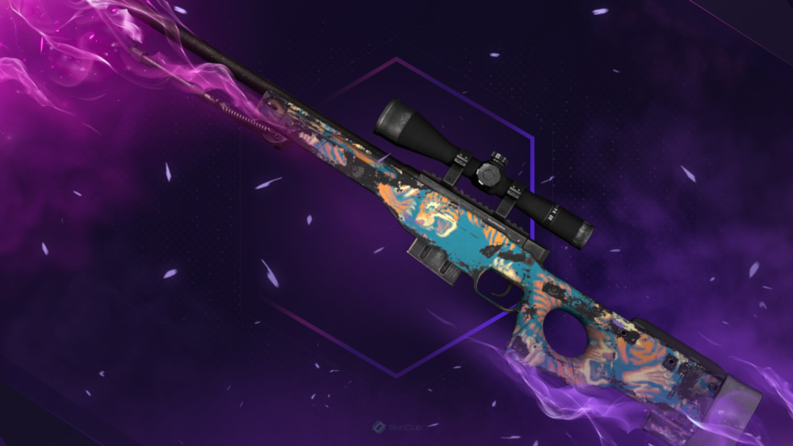 AWP | Silk Tiger | Well-Worn