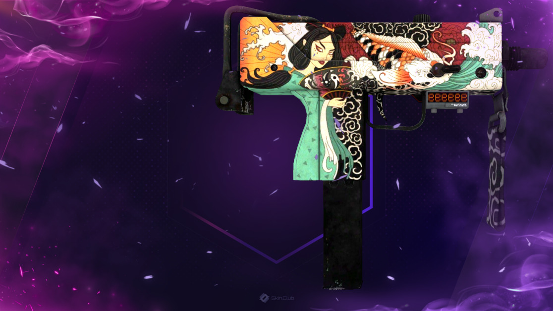 MAC-10 | Allure | Well-Worn | StatTrak