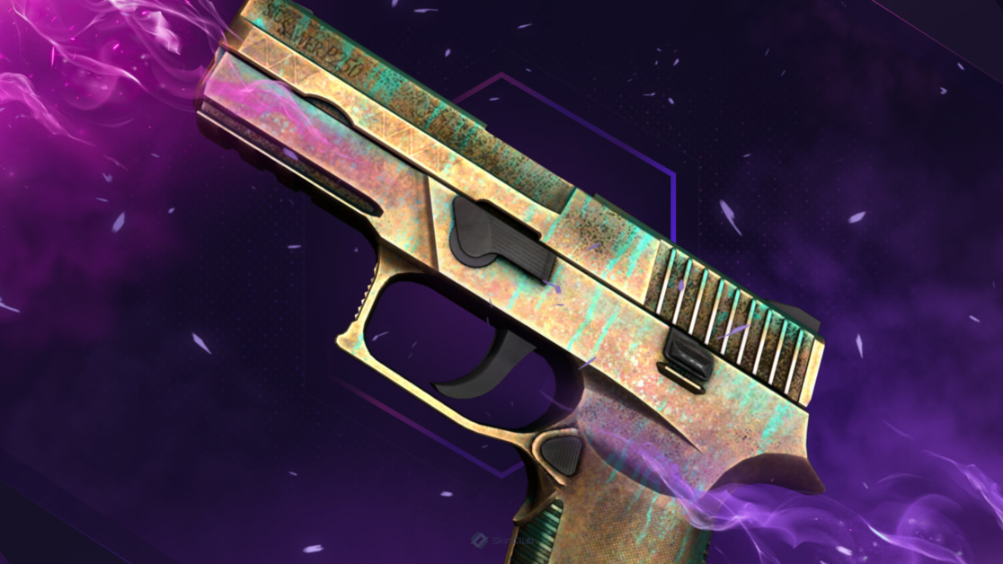 P250 | Verdigris | Battle-Scarred
