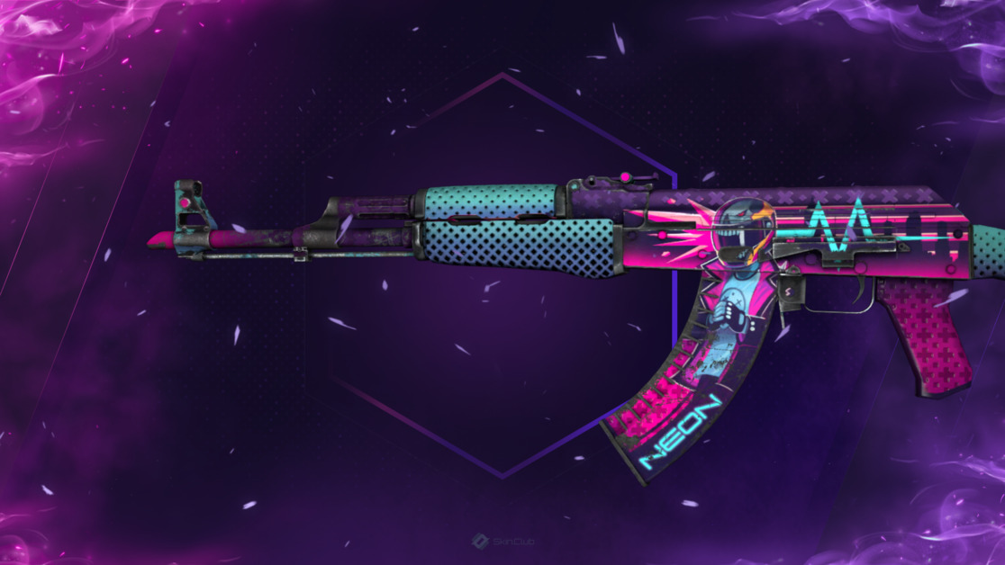 AK-47 | Neon Rider | Battle-Scarred