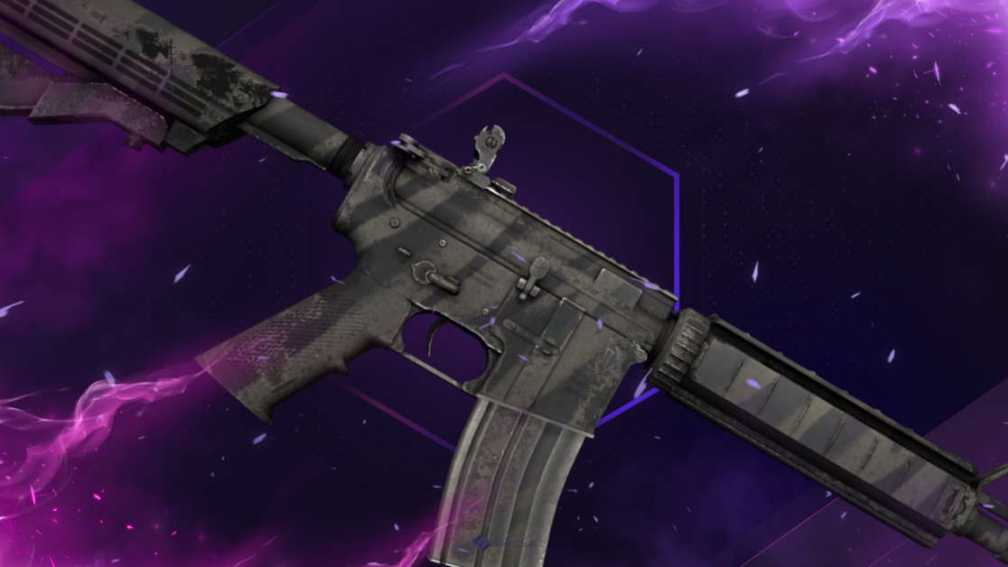 M4A4 | Faded Zebra | Field-Tested