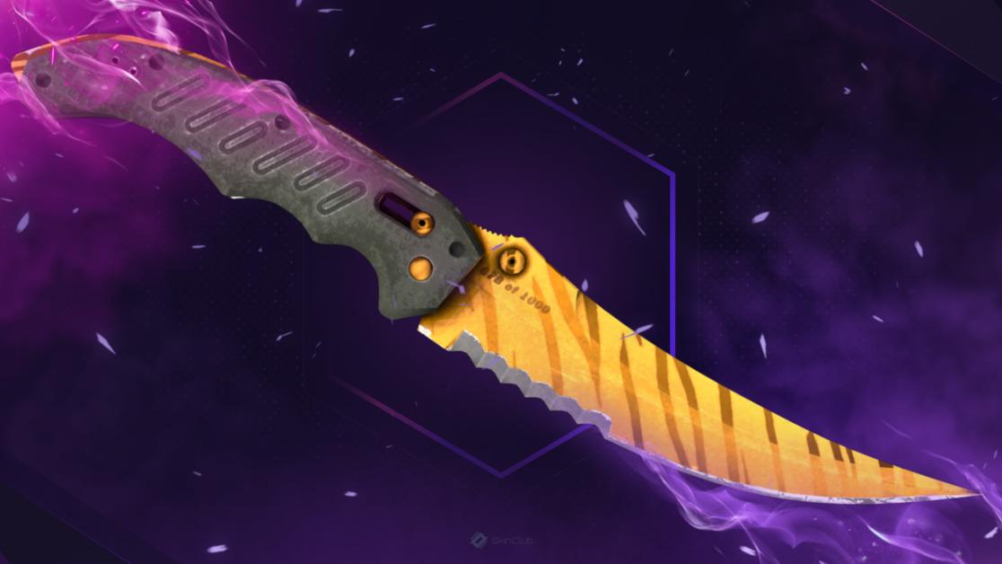 Flip Knife | Tiger Tooth | Factory New