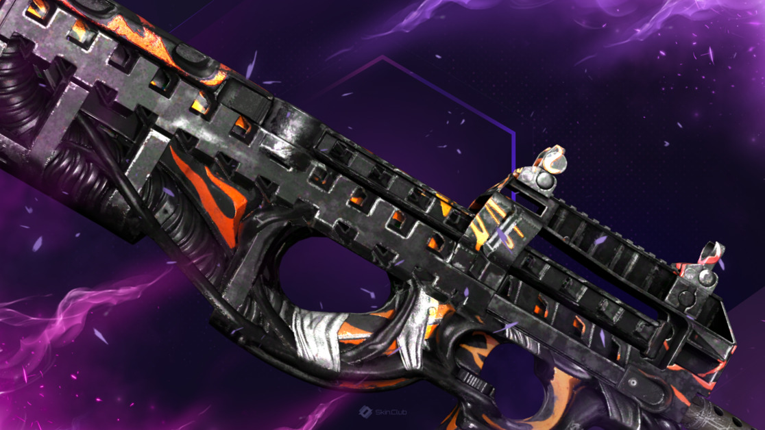 P90 | Vent Rush | Well-Worn