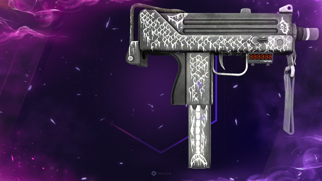 MAC-10 | Whitefish | Battle-Scarred | StatTrak