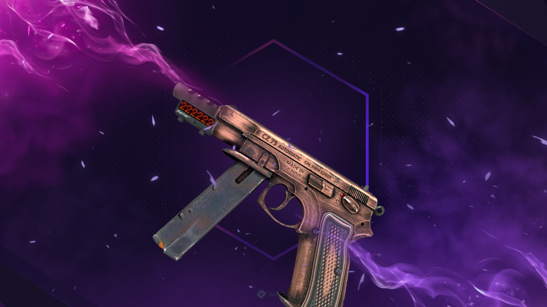 CZ75-Auto | Distressed | Well-Worn | StatTrak