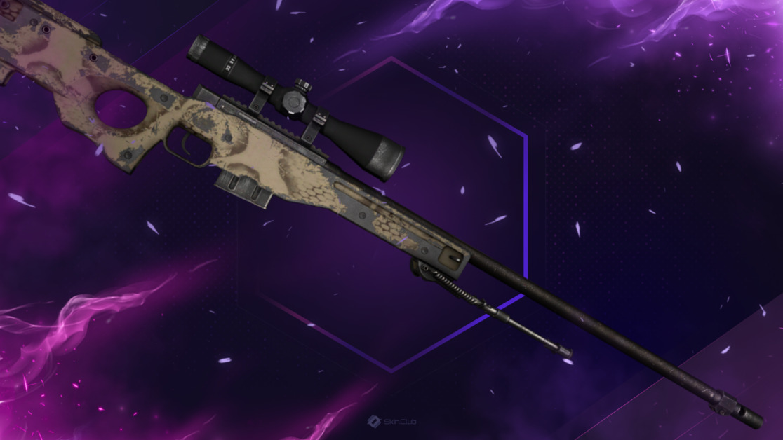AWP | Snake Camo | Well-Worn