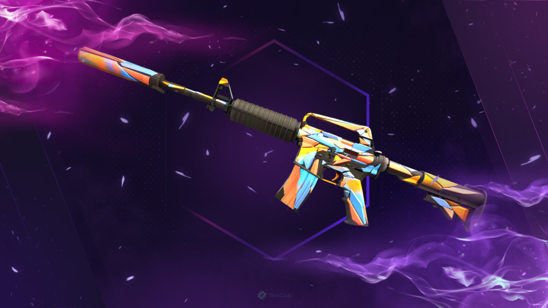 M4A1-S | Leaded Glass | Minimal Wear | StatTrak