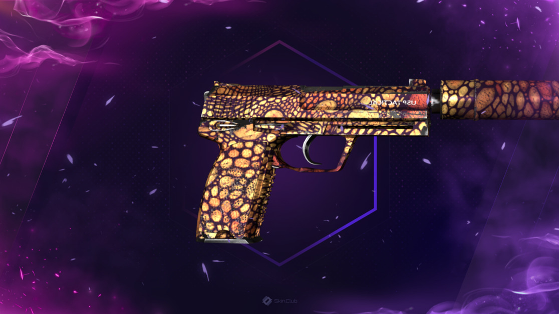 USP-S | Orange Anolis | Field-Tested