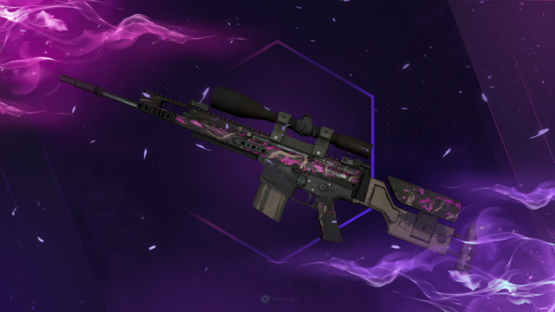 SCAR-20 | Splash Jam | Well-Worn