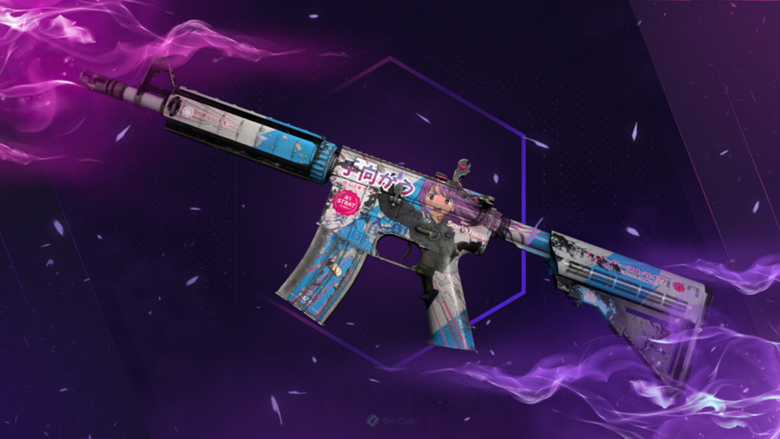 M4A4 | Temukau | Battle-Scarred