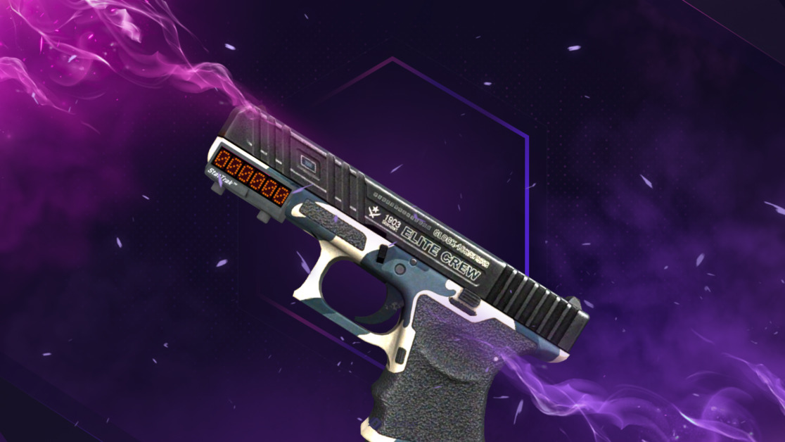 Glock-18 | Winterized | Well-Worn | StatTrak
