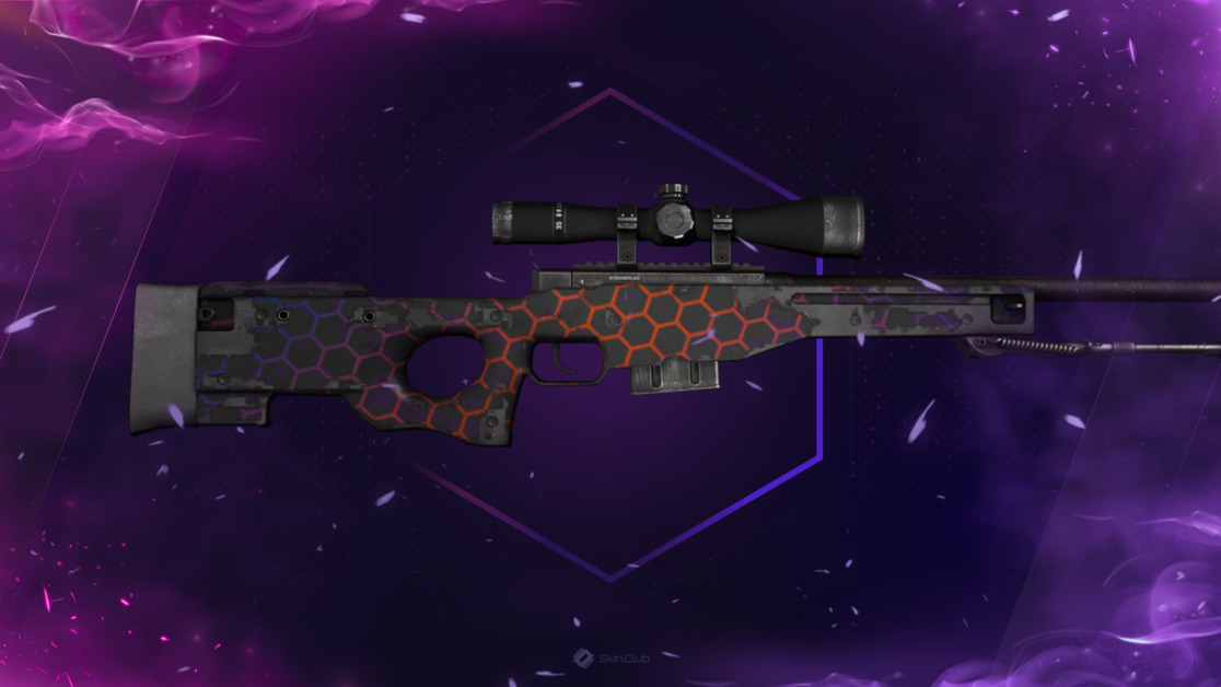 AWP | Electric Hive | Well-Worn