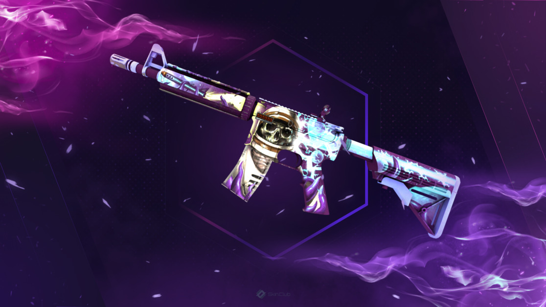 M4A4 | Desolate Space | Well-Worn | StatTrak