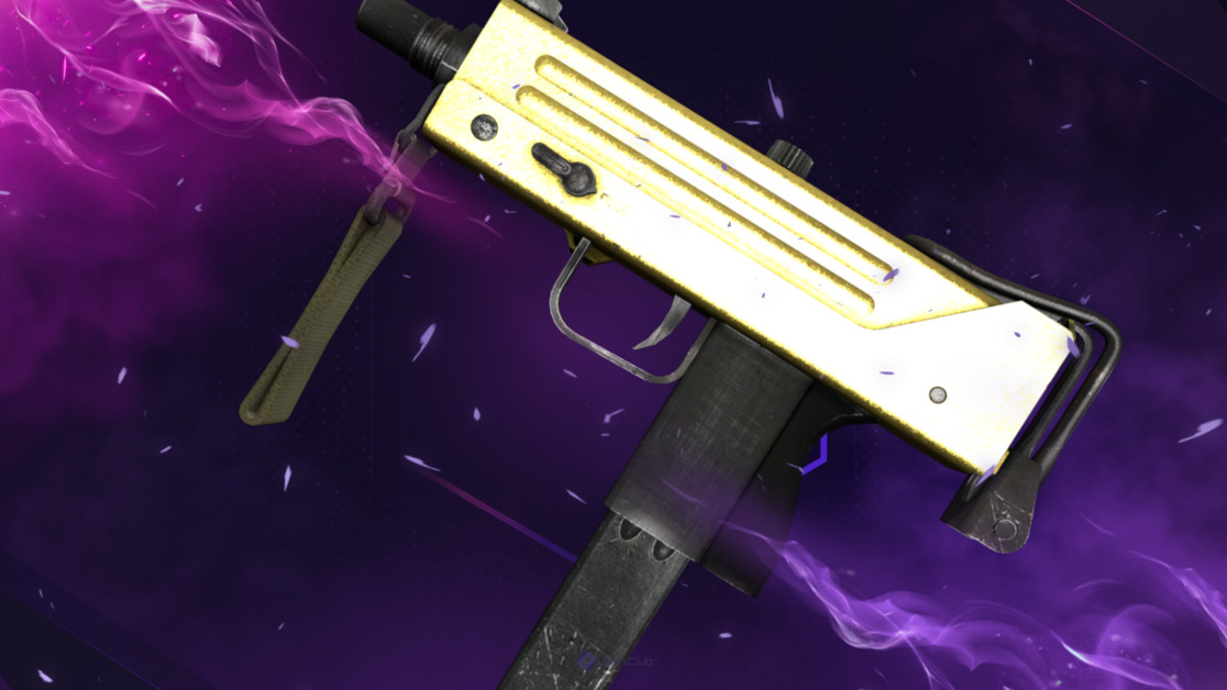 MAC-10 | Gold Brick | Field-Tested