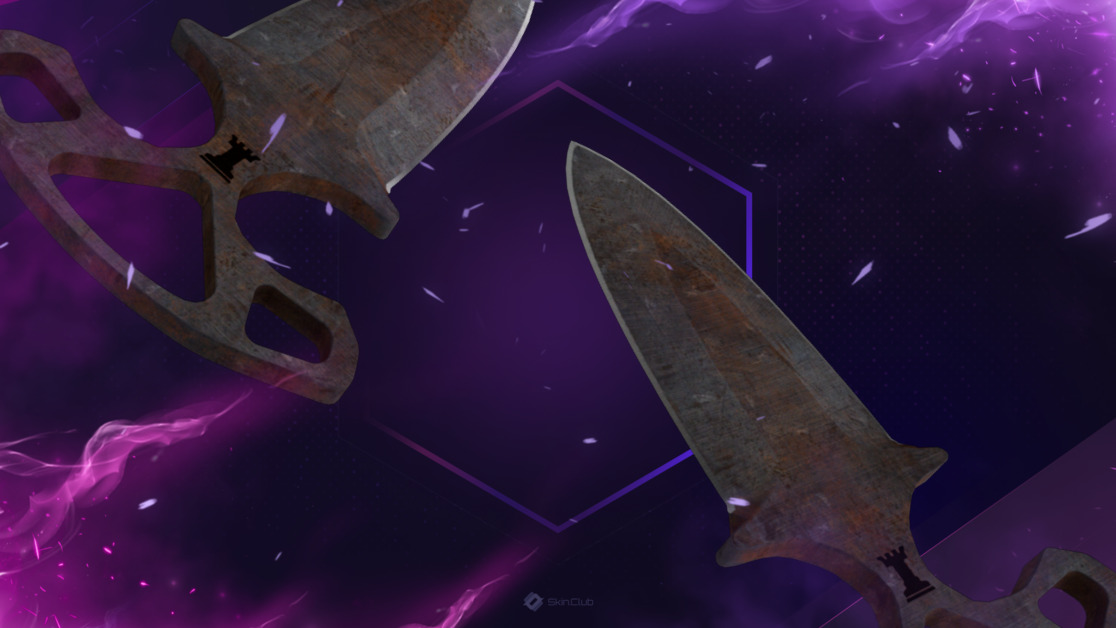 Shadow Daggers | Rust Coat | Battle-Scarred