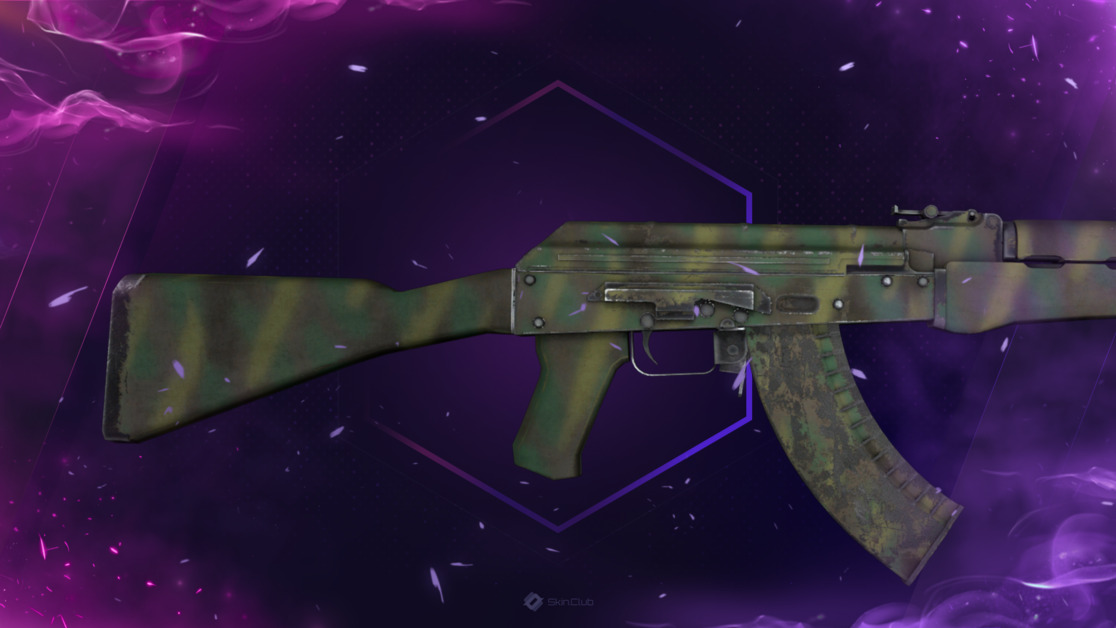 AK-47 | Jungle Spray | Battle-Scarred