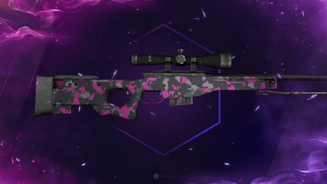 AWP | Pink DDPAT | Minimal Wear
