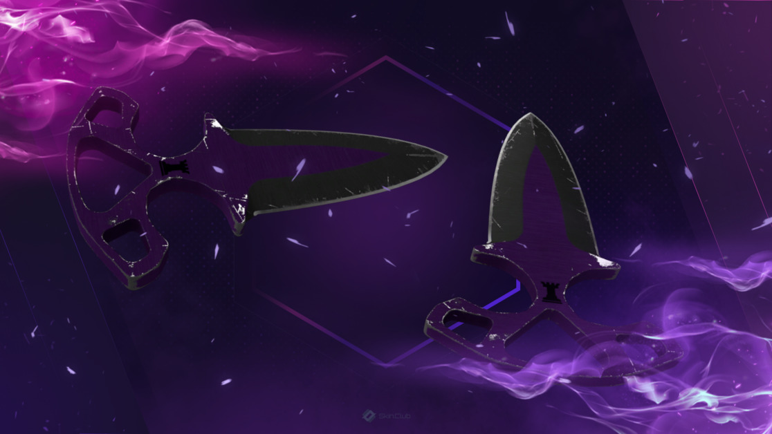 Shadow Daggers | Ultraviolet | Well-Worn