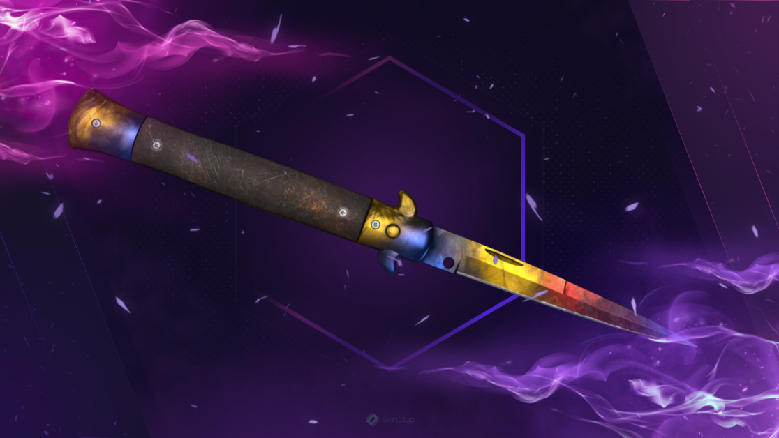 Stiletto Knife | Marble Fade | Factory New