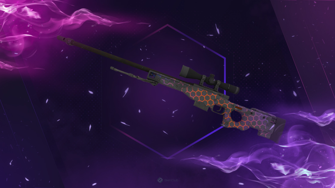 AWP | Electric Hive | Well-Worn | StatTrak