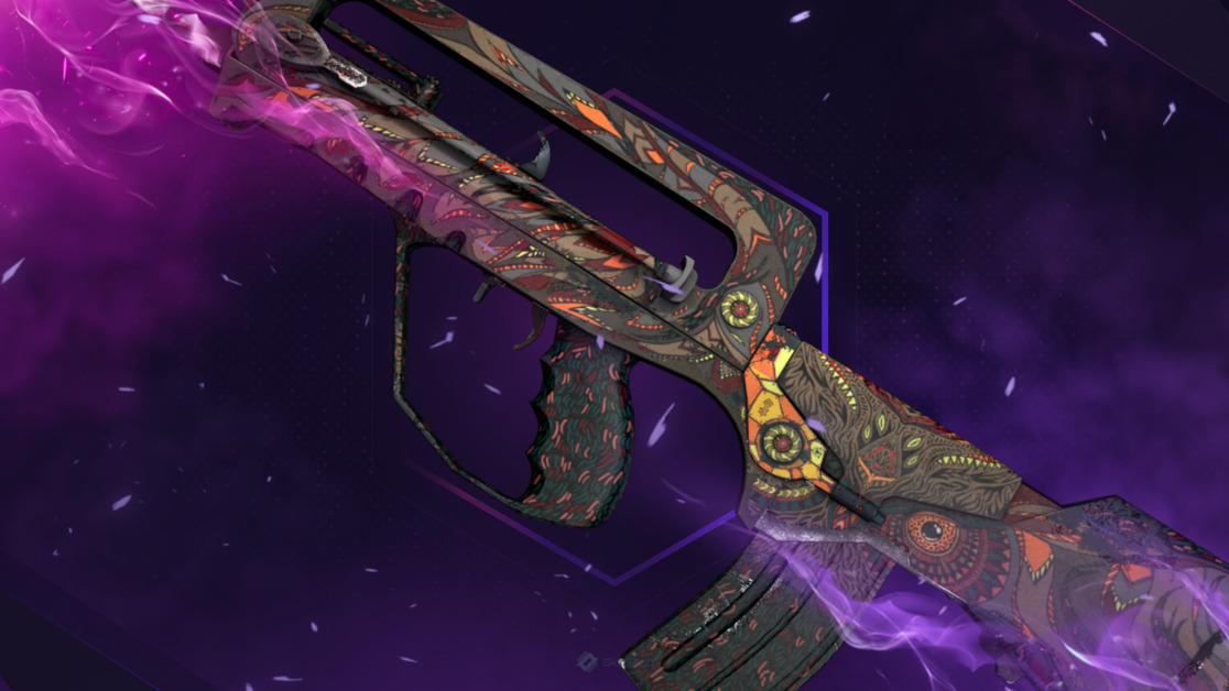 FAMAS | Eye of Athena | Well-Worn