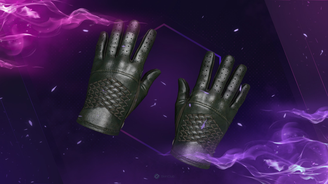 Driver Gloves | Racing Green | Factory New