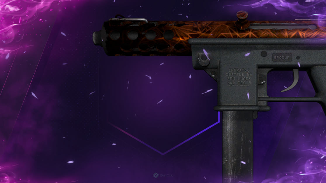 Tec-9 | Red Quartz | Minimal Wear