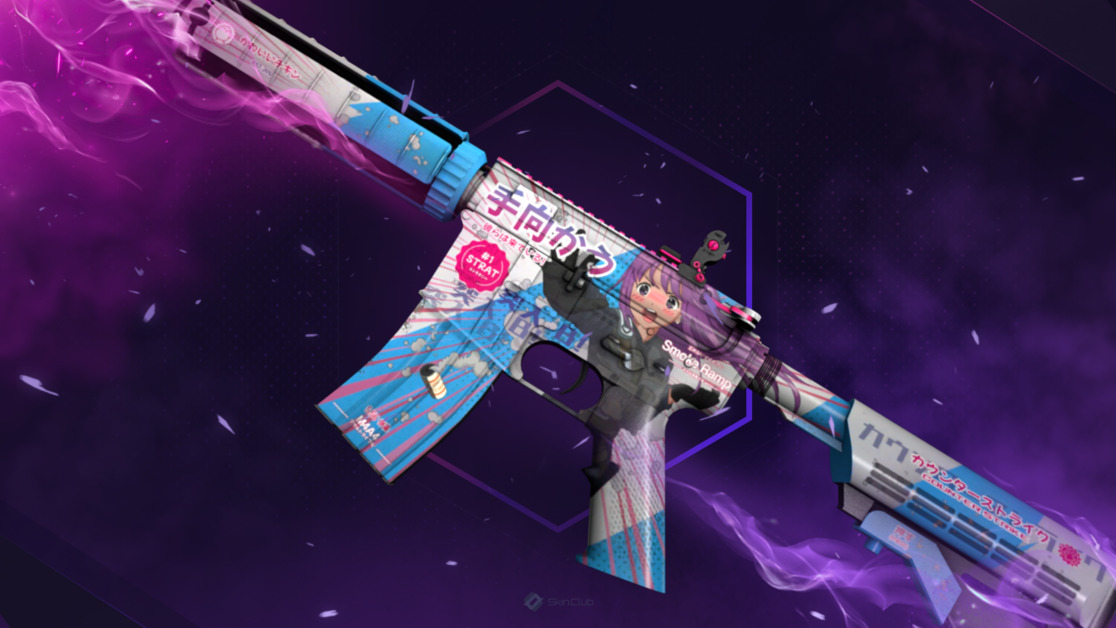 M4A4 | Temukau | Minimal Wear