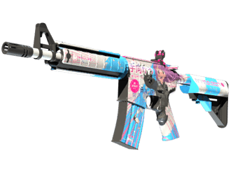 M4A4 | Temukau | Minimal Wear